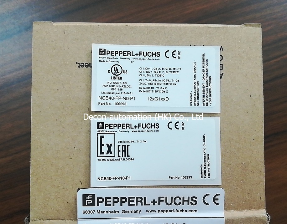 Pepperl+Fuchs Proximity Sensor Ncb40-Fp-N0-P1-V1 with IP67