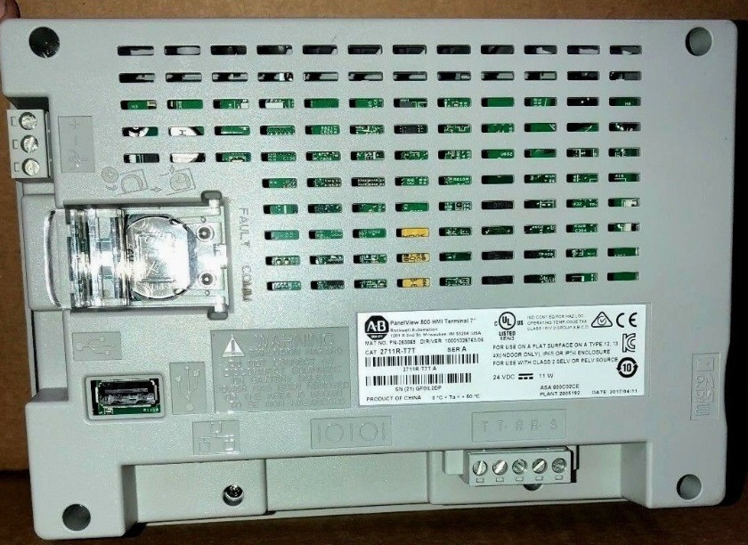 7 in Panelview 800 Ab HMI Touch Screen 2711r-T7t