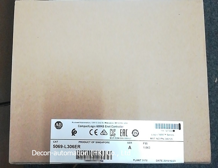 Ab 5069-L306er Compactlogix 5380 Dual Channel Ethernet/IP Controller